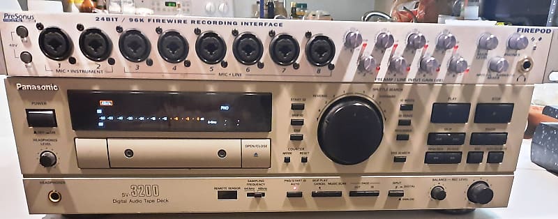 Panasonic SV-3200 DAT recorder/player, in good working | Reverb