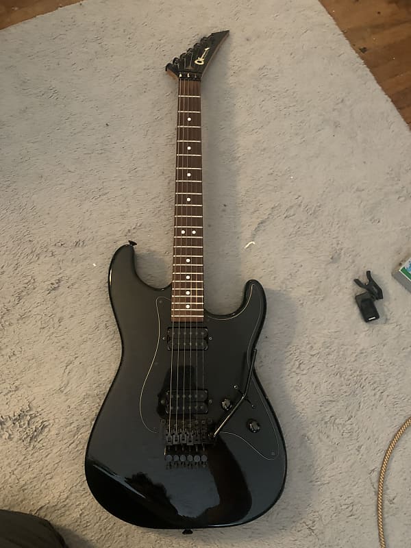 Charvel Model 3A 1986-1987 - Black - Floyd Rose Mod - Project | Reverb