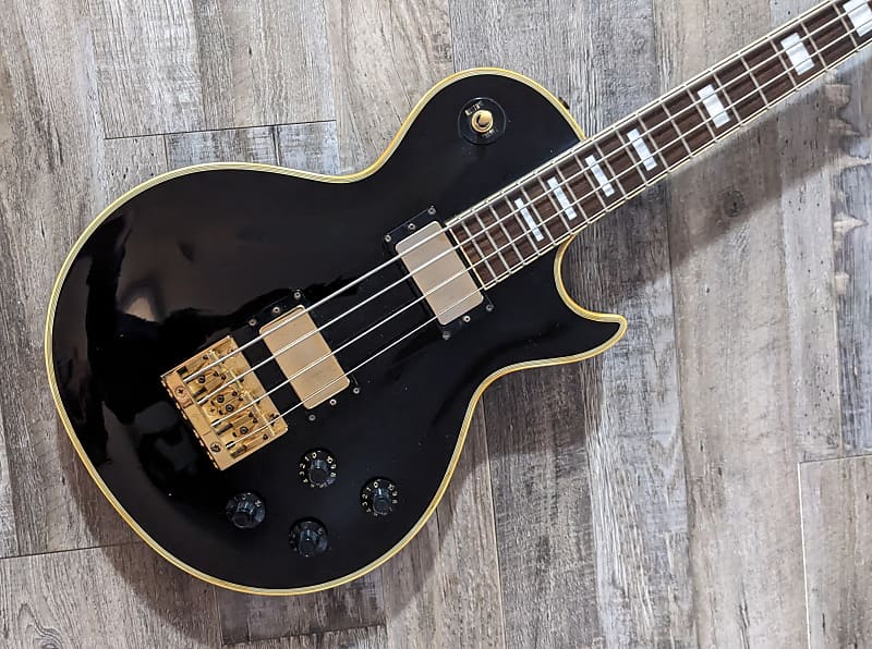 1990 Greco EGB-850 32" scale black - Made in Japan | Reverb
