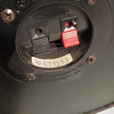 Infinity Reference E-L Bookshelf Speakers Sequential Serials | Reverb