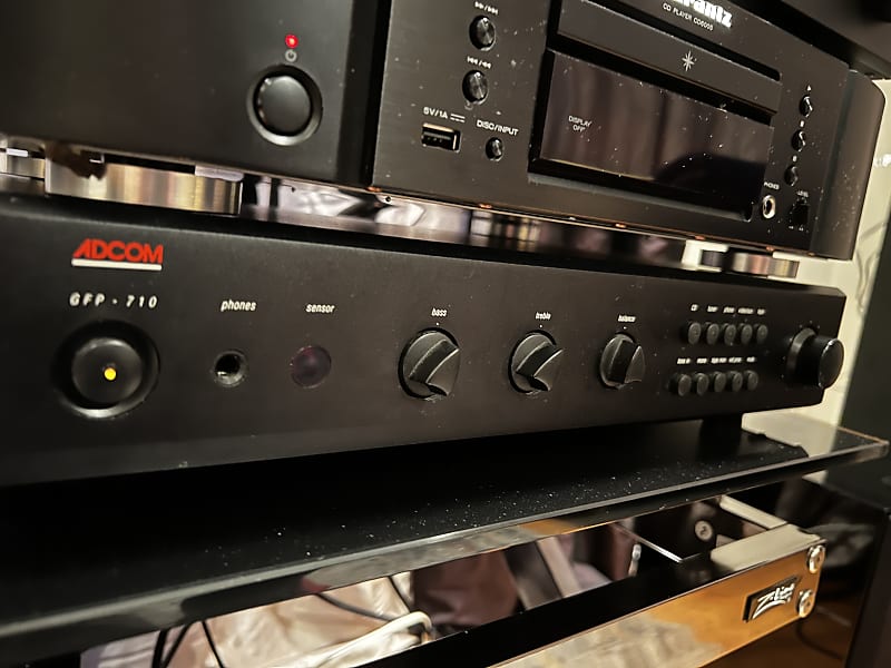 Adcom Adcom GFP 710 PreAmp 2000 - black | Reverb