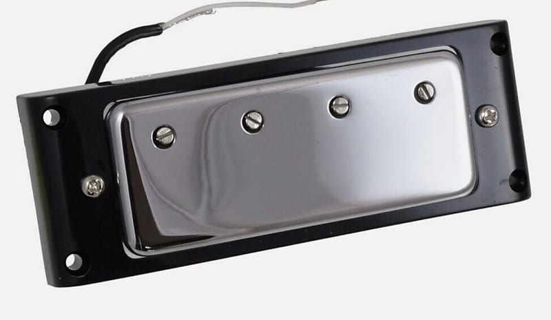 Epiphone Humbucking Bridge Pickup For Bass, With Chrome Cover | Reverb