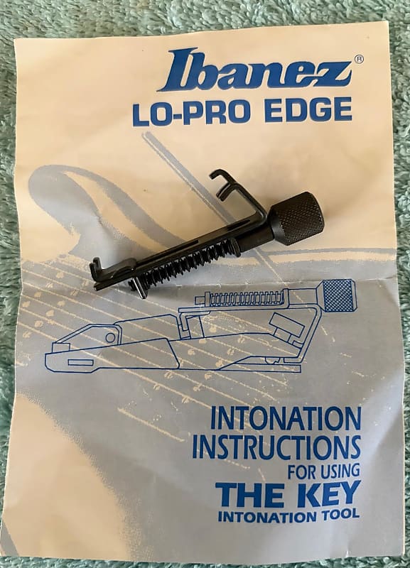 Ibanez The Key Lo-Pro Edge Tremelo Tool with Instructions - | Reverb