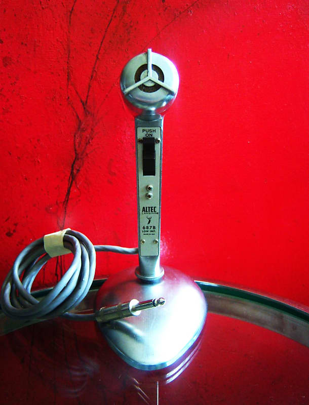 Vintage RARER 1960's Altec 687B dynamic microphone | Reverb Australia