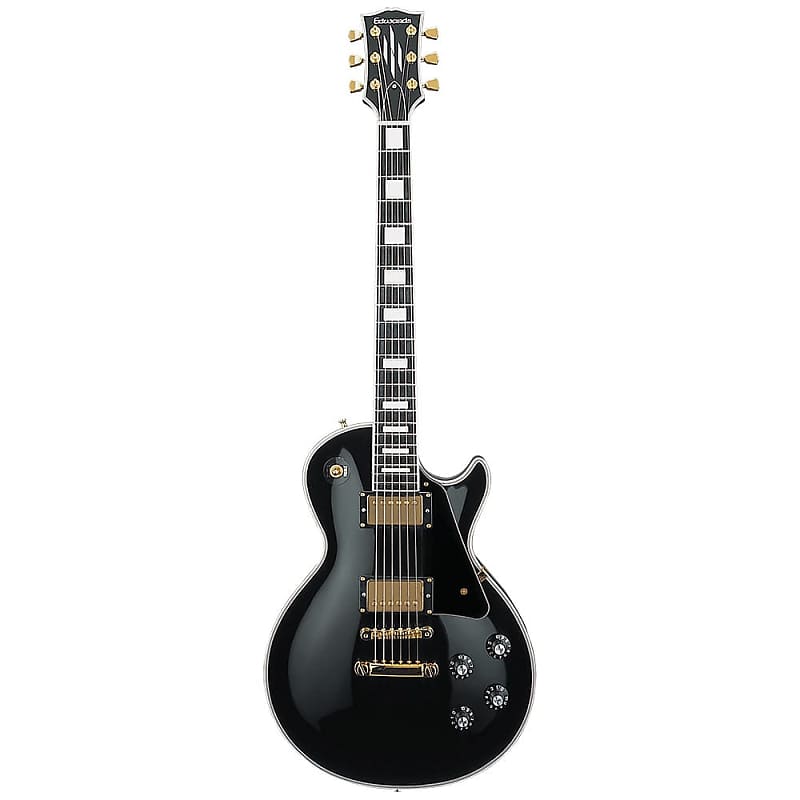 ESP Edwards LP-CTM Black | Reverb