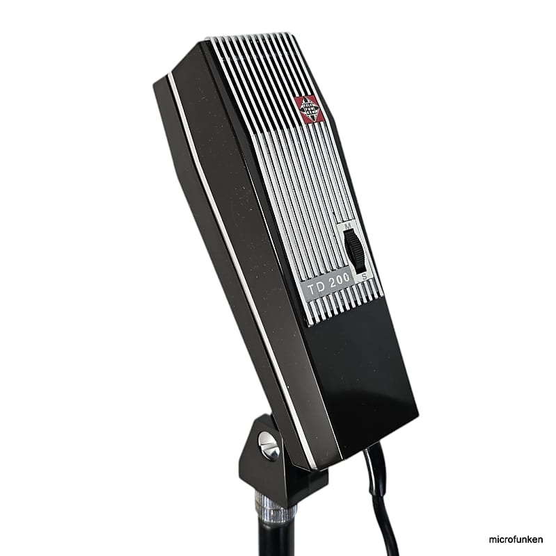 Telefunken TD200 1966 Vintage Dynamic Microphone | Reverb