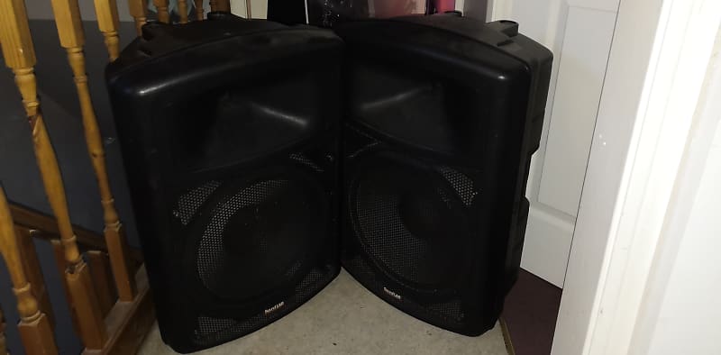 Sound Lab G591E 300w Passive PA Speakers & QSC GX3 Power | Reverb UK