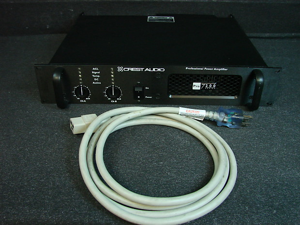 Crest Audio Made in USA Pro 7200 3300-Watt Professional Power | Reverb