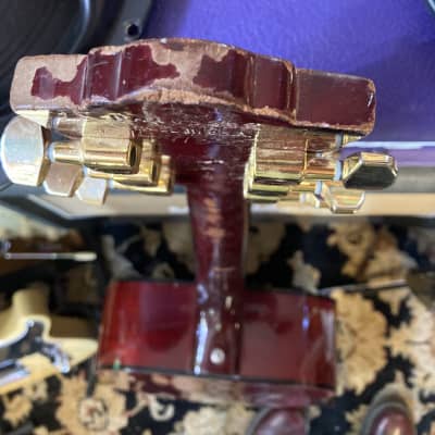 Guild D25 Dreadnought Acoustic 1980 - Cherry | Reverb