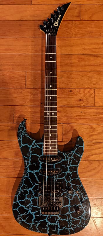Charvel DK-085-SSH 1990's Blue Crackle | Reverb