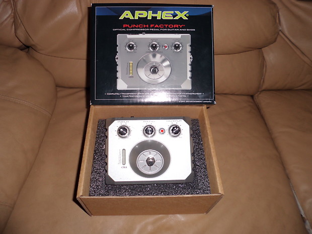 Aphex Punch Factory Silver | Reverb