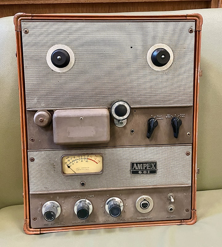 Ampex 601 and Ampex 620 Mid 50's Suitcase Reel-to-Reel and | Reverb