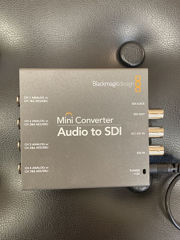 Blackmagic Audio to SDI Mini Converter | Reverb