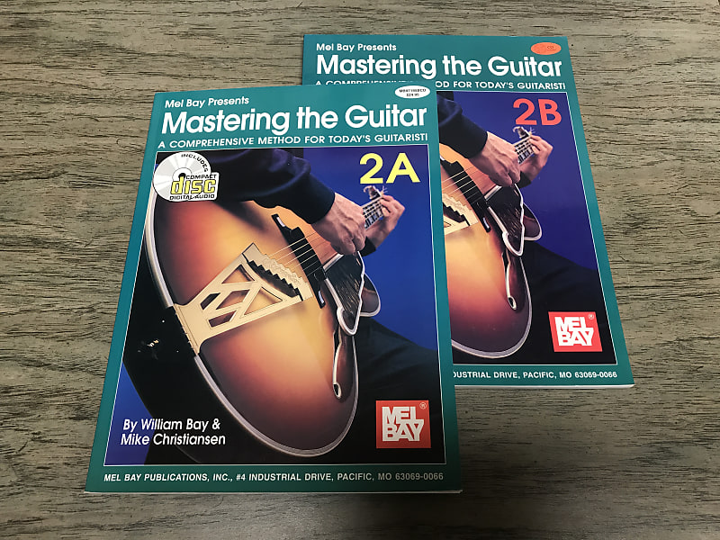 Mel Bay Mastering the Guitar (Books 2A & 2B) | Reverb