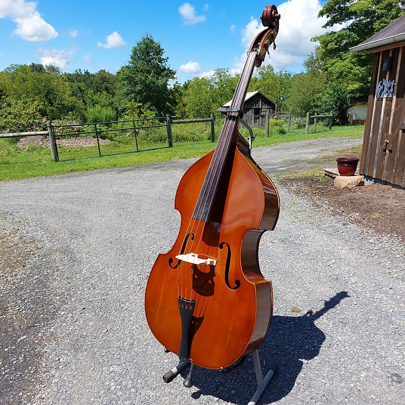 3/4 Upright Bass, student model, unknown maker | Reverb