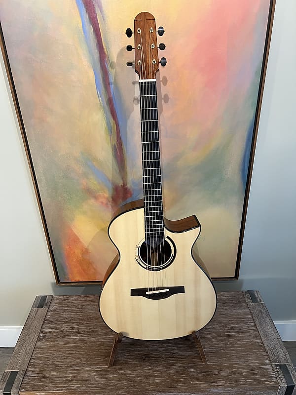 Raymond Kraut OMc Cutaway 2013 - Natural | Reverb