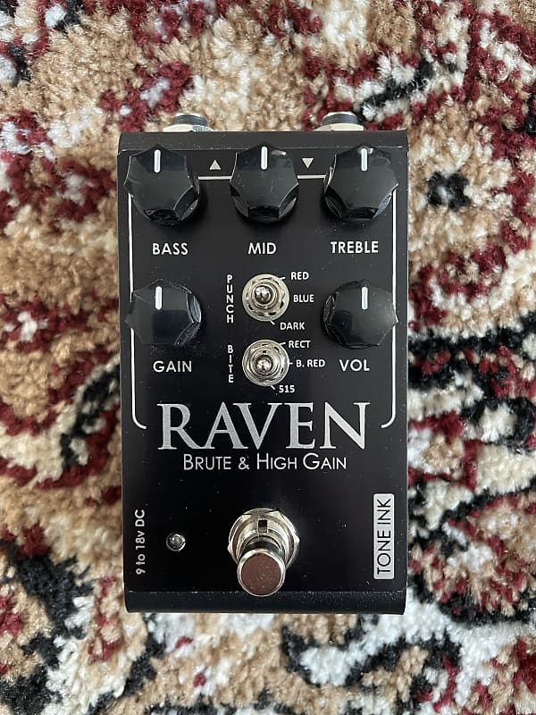 Tone Ink Raven Brute and High Gain - Black | Reverb