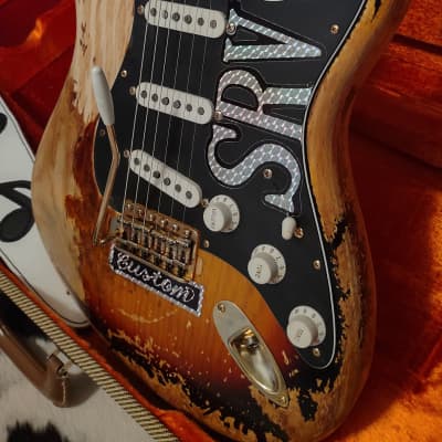 Fender SRV Stevie Ray Vaughan #1 Tribute Relic Stratocaster | Reverb