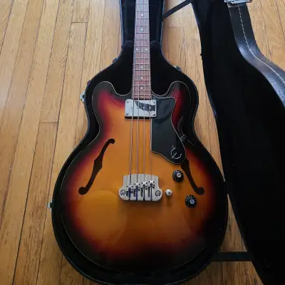 Epiphone Rivoli Reissue 1990's 3 Tone Sunburst | Reverb