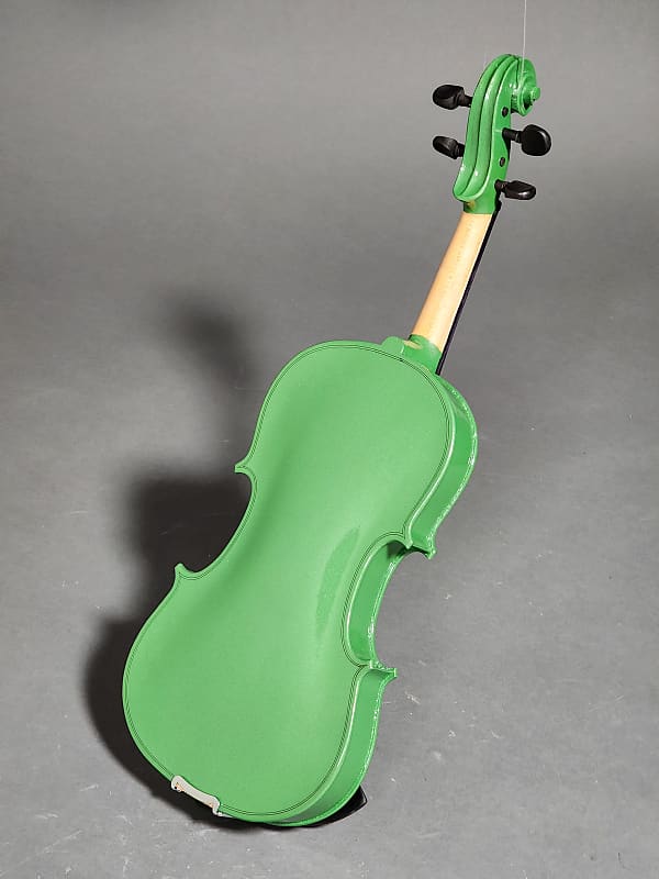 No Name 4/4 Metallic Green Violin 2020's - with Case and Bow | Reverb