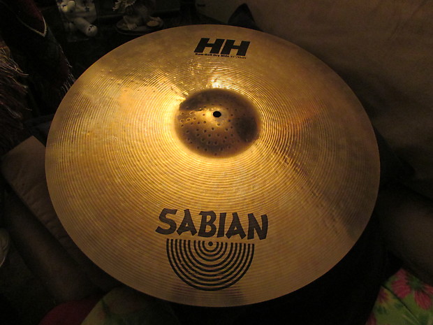 SABIAN 21" HH RAW BELL DRY RIDE CYMBAL | Reverb