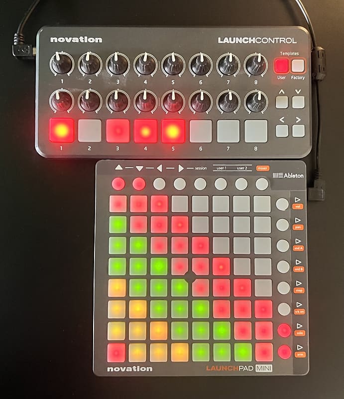 Novation Launchpad Mini MkII + Novation Launch Control | Reverb