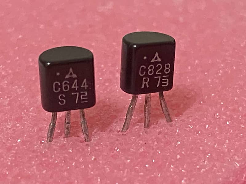 FAMOUS Matsusita JAPAN C828R ( 197X ) Noise transistor TR-808 | Reverb