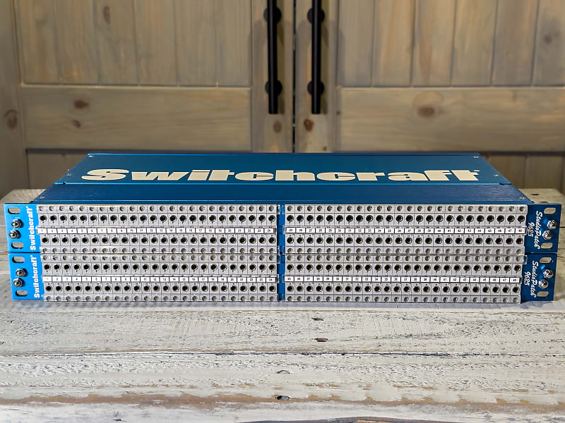 Switchcraft StudioPatch Series 9625 96-Point TT-DB25 Patchbay | Reverb