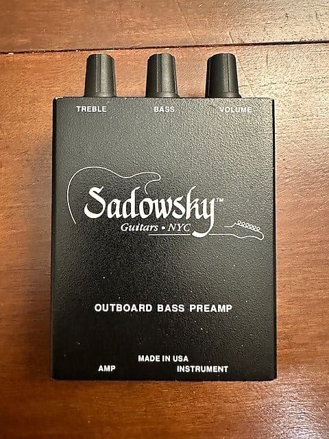 Sadowsky Outboard Bass Preamp (original vintage version) | Reverb