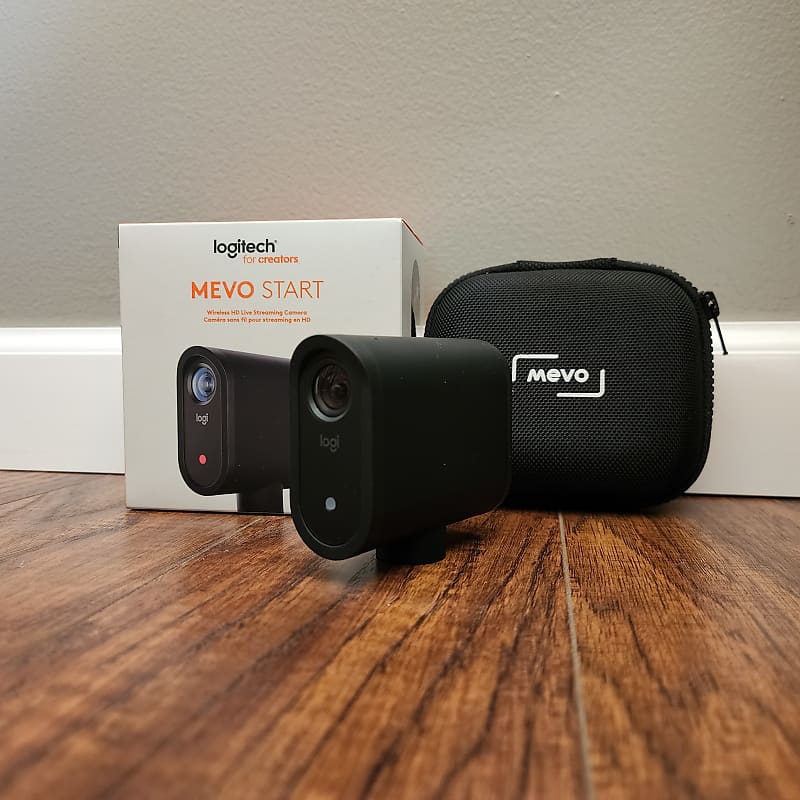 Logitech - Mevo Start Live Streaming HD Action Camera - Black | Reverb