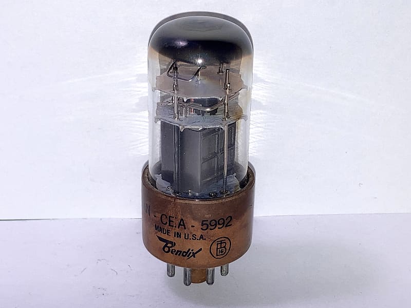 1955 Bendix 5992 JAN Mil-Spec Power Tube ("Holy Grail" | Reverb UK
