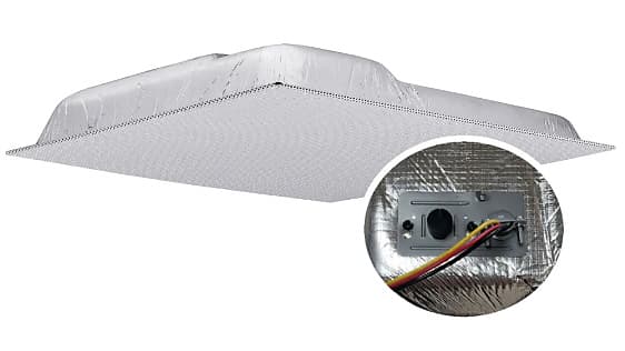 Quam SYSTEM-17URS 2'x2' Tile Replacement Spkr, 4W-25/70V | Reverb