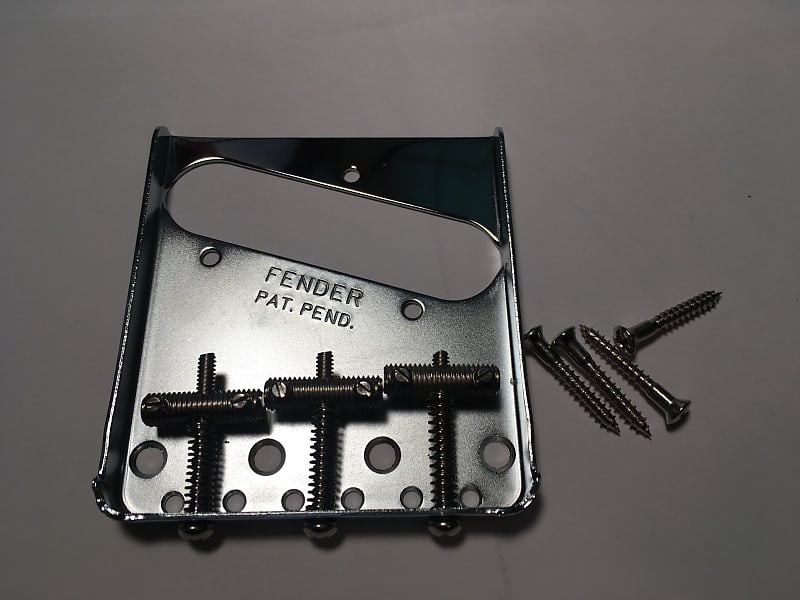 Fender USA 59 58 57 Reissue Threaded 3 Saddle Telecaster | Reverb