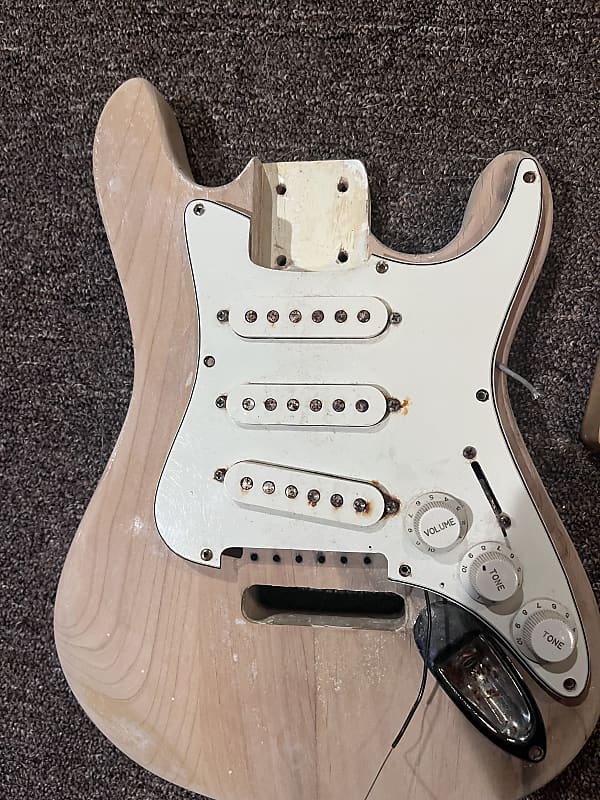 Mini Strat guitar | Reverb