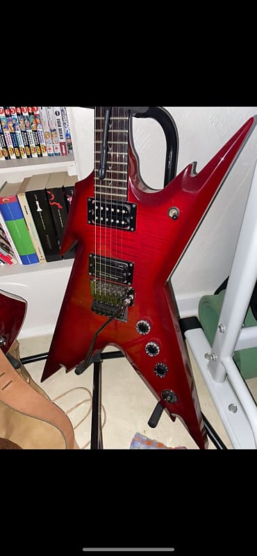 Dean Razorback 2010s - Flame top | Reverb