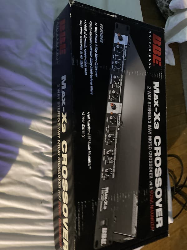 BBE Max-X3 Crossover 2015 - Black | Reverb