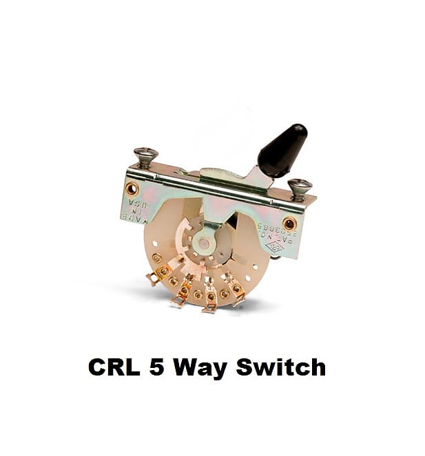 CRL 5 Way Pickup Selector Switch For Telecaster or | Reverb
