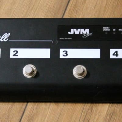 Marshall JVM PEDL-00045 (PEDL-91006) 4 button footswitch | Reverb
