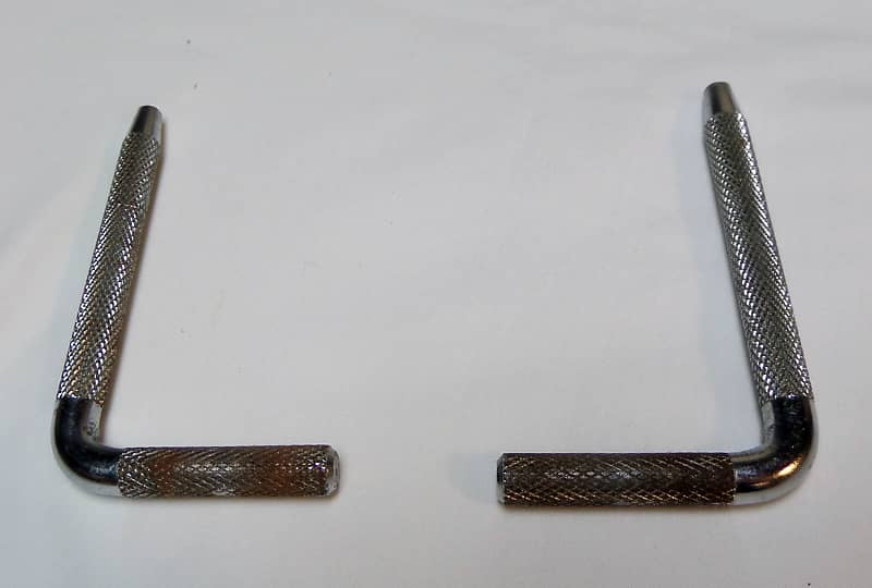 Ludwig Tom Mount L-Arms Rods Vintage ‘60s – Pair | Reverb