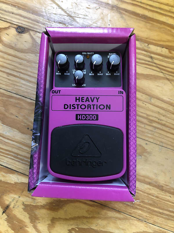 Behringer HD300 Heavy Distortion Pedal | Reverb