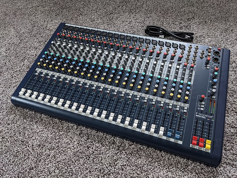 Soundcraft MPMi 20 Channel Analog Soundboard | Reverb