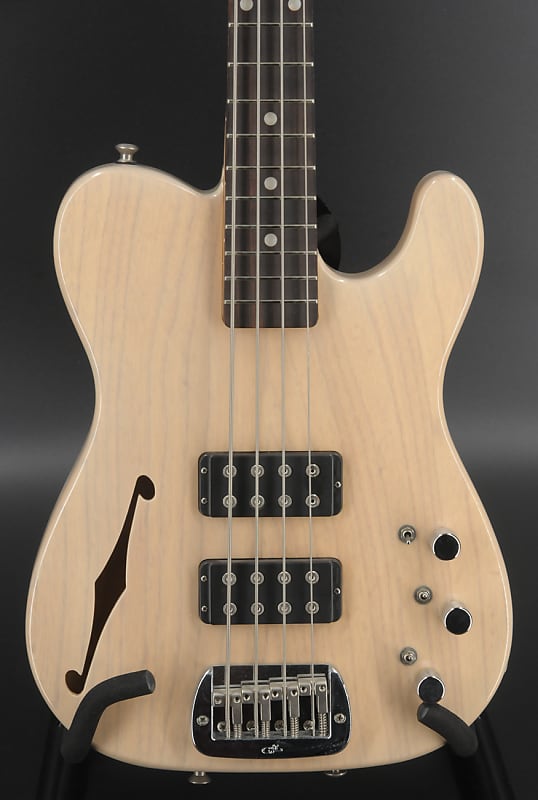 2011 G&L ASAT Bass Semi-Hollow Blonde | Reverb