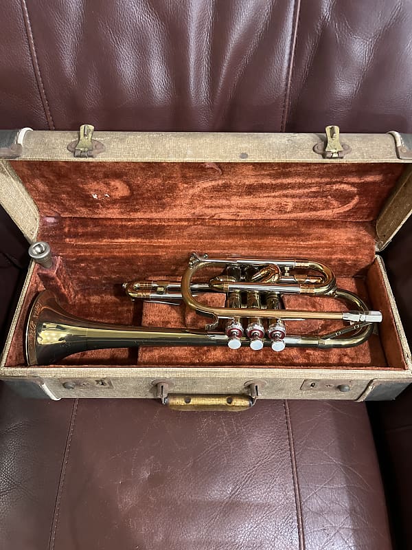 Getzen Super Deluxe Bb cornet (1955) (Rare Excellent | Reverb