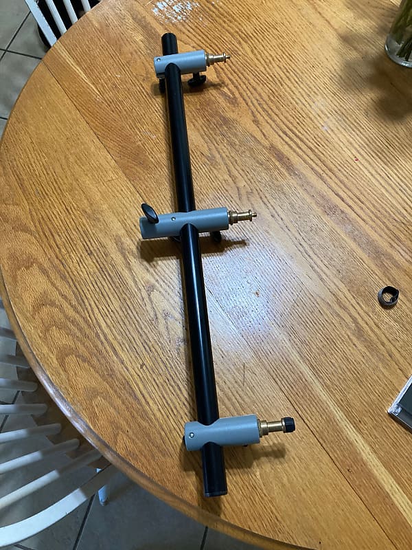 Manfrotto 154 Triple Microphone Holder Bar | Reverb