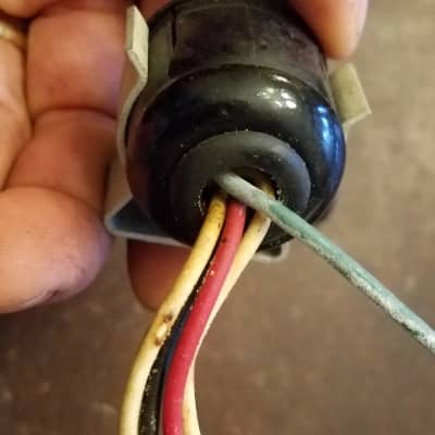 Webcor Magic Eye Tube socket base and wiring harness | Reverb Canada