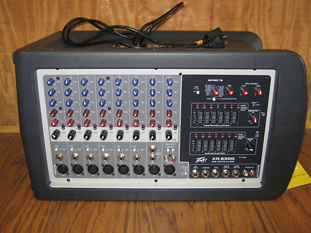 Peavey XR8300 600-Watt 10-channel Portable Powered Mixer | Reverb