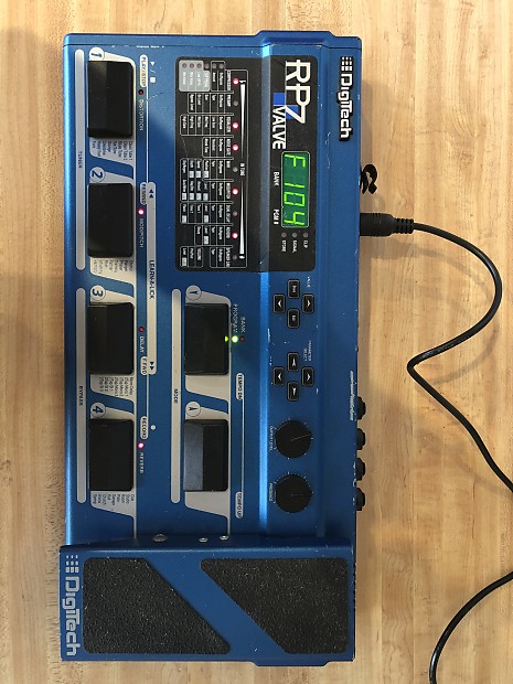 DigiTech RP7 Valve 1990s - TUBE Pedal Board | Reverb