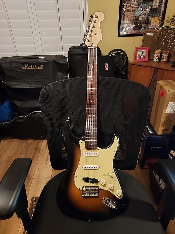 Warmoth Strat hardtail 1980s - sunburts | Reverb