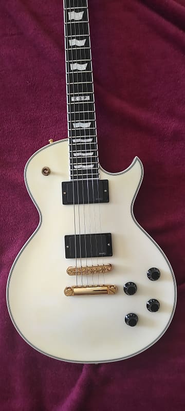 ESP ECLIPSE-I CTM 2008 - Vw- Blanche Vintage | Reverb