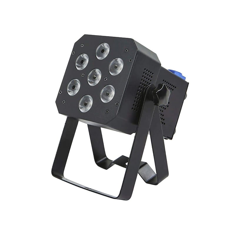 Super-Bright Par Stage Light (Rgbaw-Uv) 7X 12-Watt Leds, | Reverb